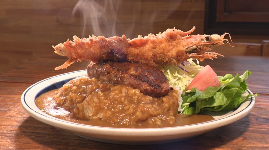 長野の「馬力飯」高原の洋食店『カナダ屋』トルコライス＆ステーキセット