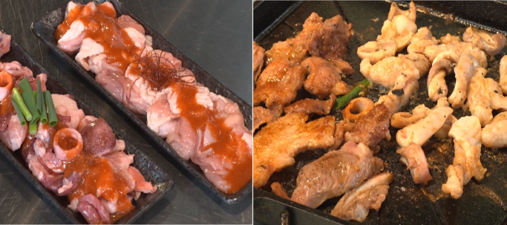 長野の「馬力飯」松本『MEAT BAR』焼き肉＆紅白ホルモン、締めは焼うどん